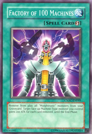 Factory of 100 Machines | Yu-Gi-Oh! Wiki | Fandom
