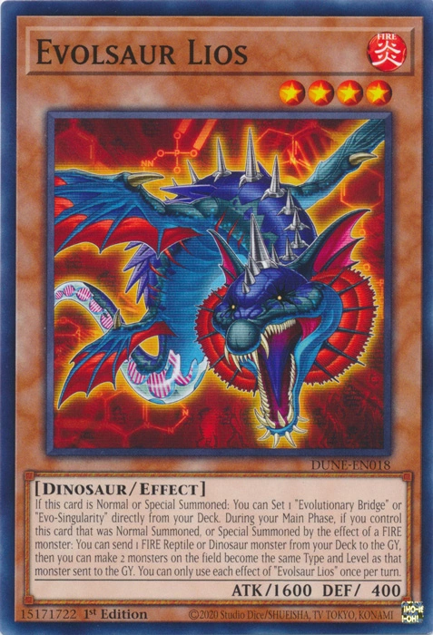 Evolsaur Lios | Yu-Gi-Oh! Wiki | Fandom