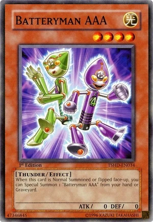 Batteryman AAA | Yu-Gi-Oh! Wiki | Fandom