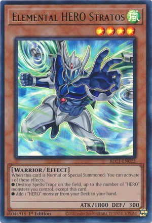 Elemental HERO Stratos | Yu-Gi-Oh! Wiki | Fandom