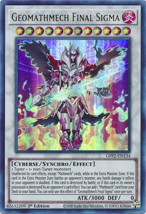 Geomathmech Final Sigma | Yu-Gi-Oh! Wiki | Fandom