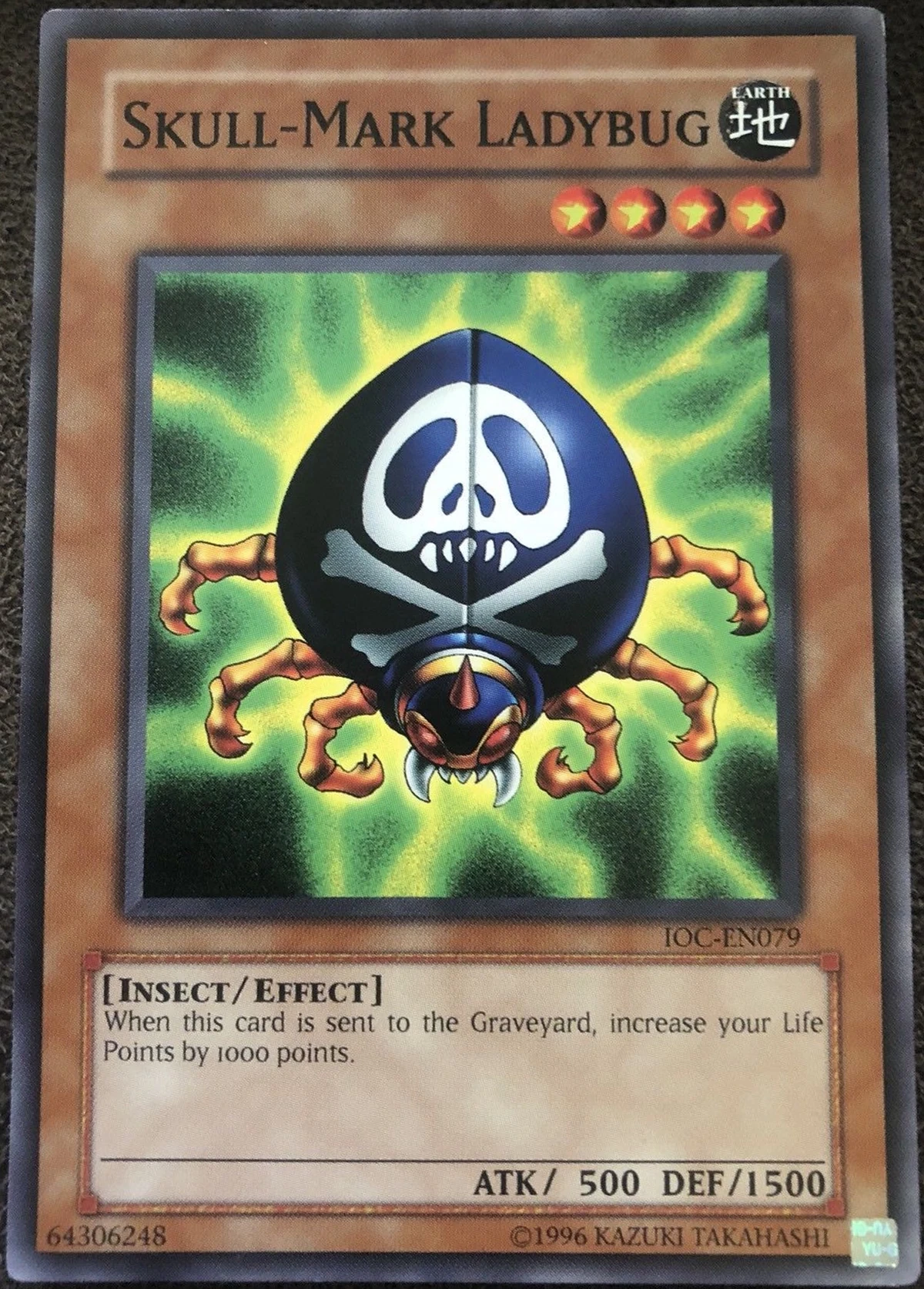 Card Gallery:Skull-Mark Ladybug | Yu-Gi-Oh! Wiki | Fandom