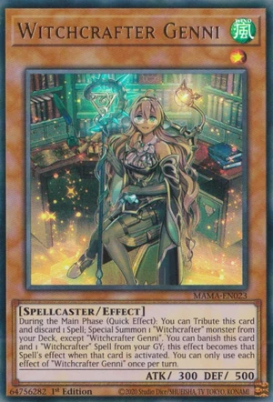 Witchcrafter Genni | Yu-Gi-Oh! Wiki | Fandom