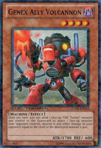 Card Errata:Genex Ally Volcannon | Yu-Gi-Oh! Wiki | Fandom