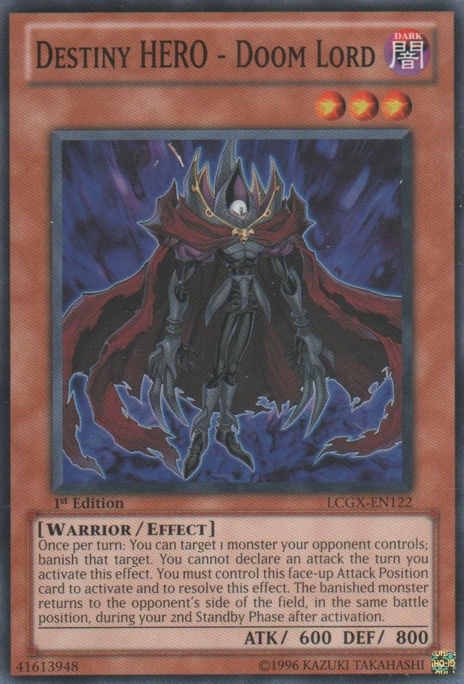 Destiny HERO - Doom Lord | Wikia Yu-Gi-Oh! tiếng Việt | Fandom