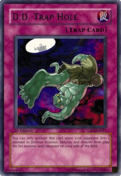 Card Gallery:D.D. Trap Hole | Yu-Gi-Oh! Wiki | Fandom