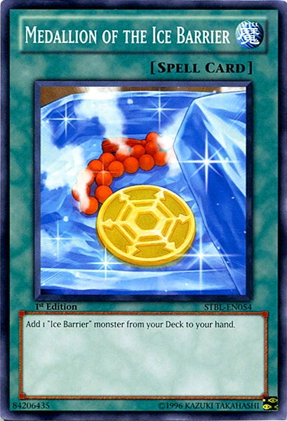 Card Gallery:Medallion of the Ice Barrier | Yu-Gi-Oh! Wiki | Fandom