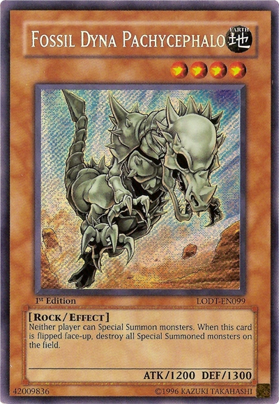 Card Gallery:Fossil Dyna Pachycephalo | Yu-Gi-Oh! Wiki | Fandom
