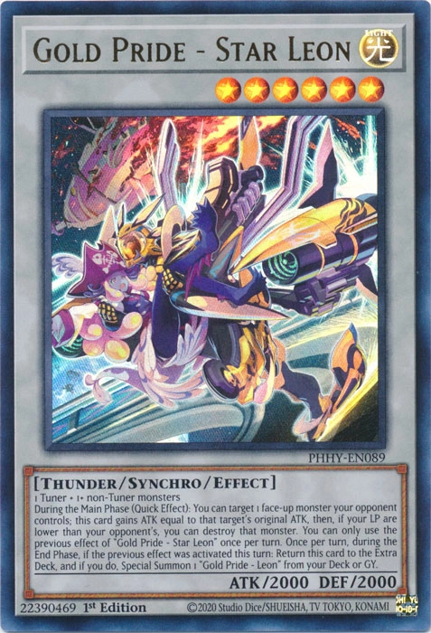Gold Pride - Star Leon | Yu-Gi-Oh! Wiki | Fandom