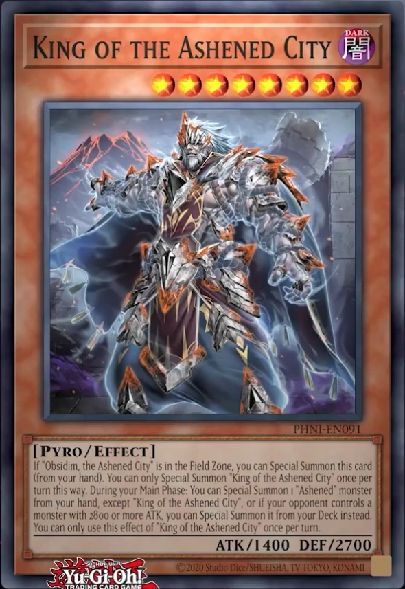 Card Gallery:King of the Ashened City | Yu-Gi-Oh! Wiki | Fandom