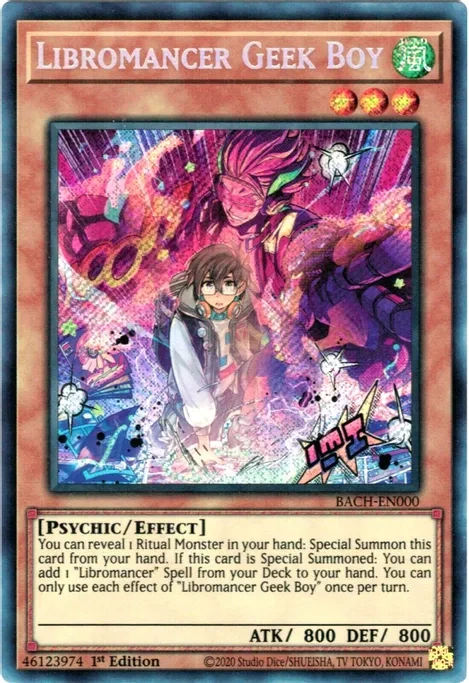 Libromancer Geek Boy | Yu-Gi-Oh! Wiki | Fandom