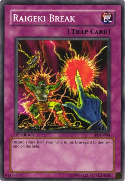 Card Errata:Raigeki Break | Yu-Gi-Oh! Wiki | Fandom
