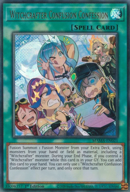 Witchcrafter Confusion Confession | Wikia Yu-Gi-Oh! tiếng Việt | Fandom