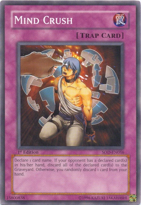Card Gallery:Mind Crush | Yu-Gi-Oh! Wiki | Fandom