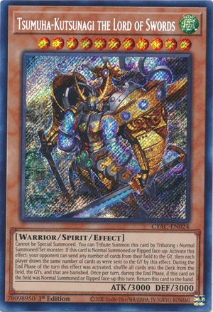 Tsumuha-Kutsunagi the Lord of Swords | Yu-Gi-Oh! Wiki | Fandom