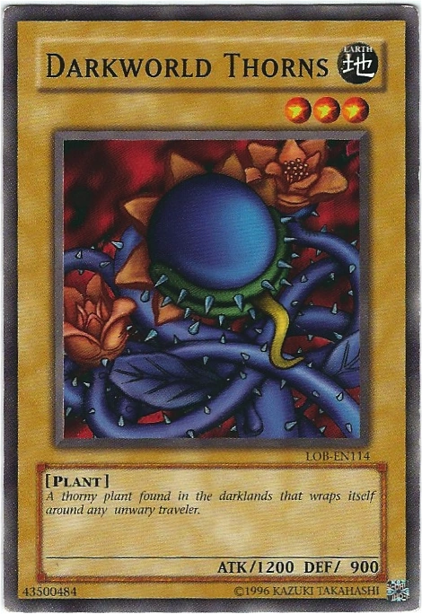 Card Gallery:Darkworld Thorns | Yu-Gi-Oh! Wiki | Fandom