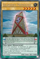 Card Gallery:Qliphort Monolith | Yu-Gi-Oh! Wiki | Fandom