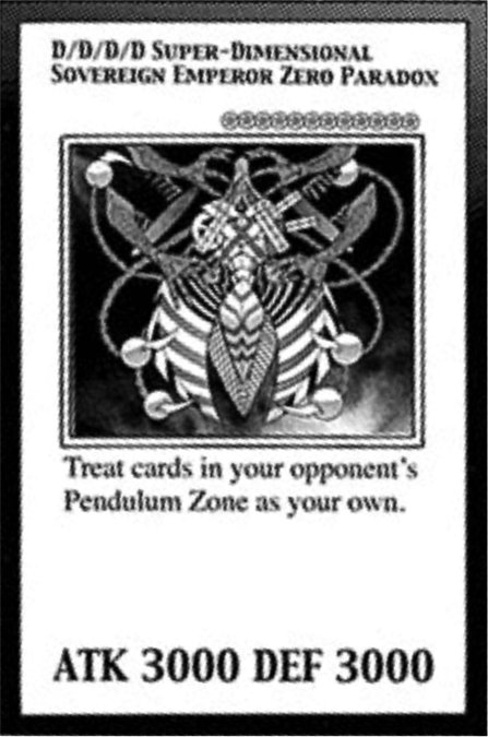 D/D/D/D Super-Dimensional Sovereign Emperor Zero Paradox (Manga) | Wikia Yu-Gi-Oh! tiếng Việt ...