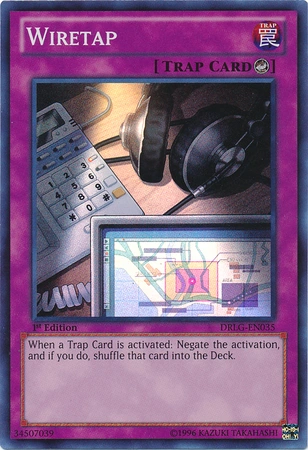 Card Gallery:Wiretap | Yu-Gi-Oh! Wiki | Fandom