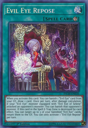 Evil Eye Repose | Yu-Gi-Oh! Wiki | Fandom