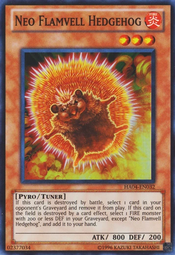 Neo Flamvell Hedgehog | Yu-Gi-Oh! Wiki | Fandom