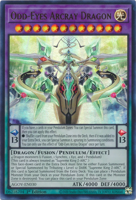 Odd-Eyes Arcray Dragon | Yu-Gi-Oh! Wiki | Fandom