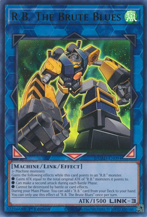 R.B. The Brute Blues | Yu-Gi-Oh! Wiki | Fandom