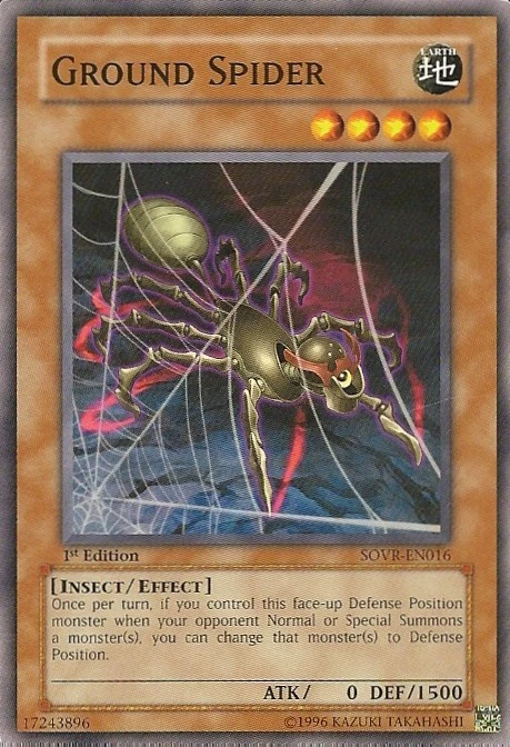 Card Gallery:Ground Spider | Yu-Gi-Oh! Wiki | Fandom