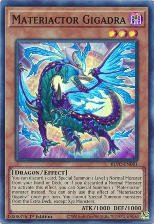 Materiactor Gigadra | Yu-Gi-Oh! Wiki | Fandom