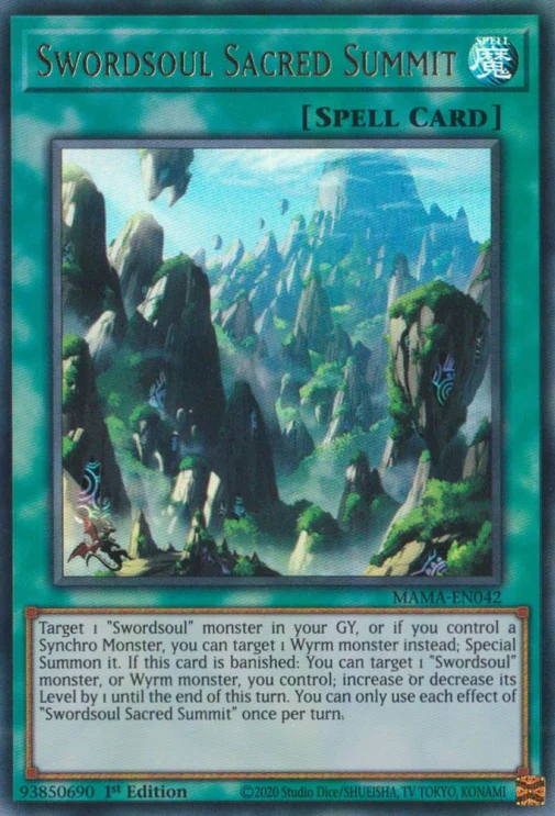 Swordsoul Sacred Summit | Wikia Yu-Gi-Oh! tiếng Việt | Fandom