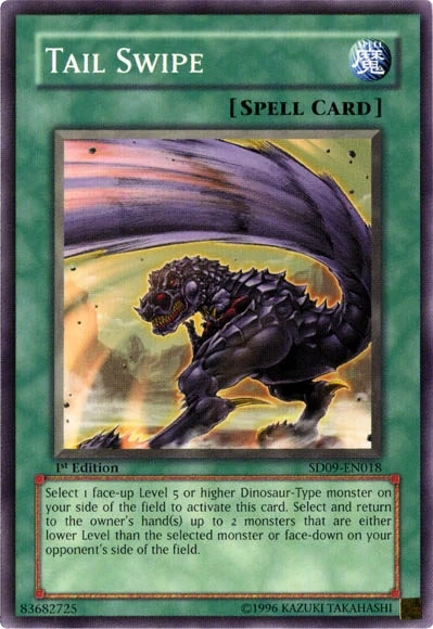 Card Gallery:Tail Swipe | Yu-Gi-Oh! Wiki | Fandom