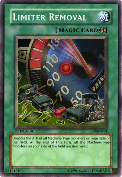 Card Errata:Limiter Removal | Yu-Gi-Oh! Wiki | Fandom