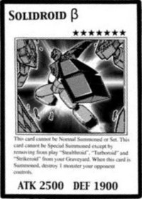 Solidroid β | Yu-Gi-Oh! Wiki | Fandom