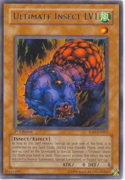 Card Errata:Ultimate Insect LV1 | Yu-Gi-Oh! Wiki | Fandom