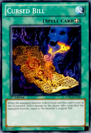 Cursed Bill | Yu-Gi-Oh! Wiki | Fandom