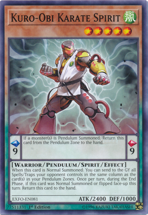 Kuro-Obi Karate Spirit | Yu-Gi-Oh! Wiki | Fandom