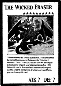 The Wicked Eraser (manga) | Yu-Gi-Oh! Wiki | Fandom