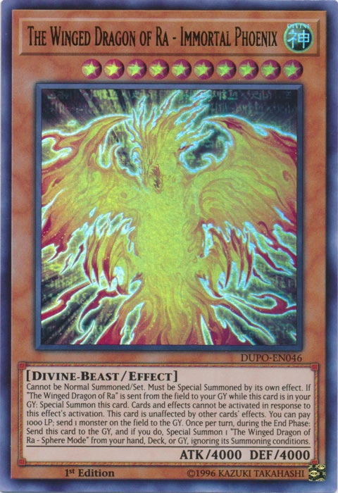 Winged Dragon Of Ra Drawing