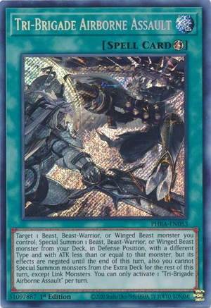 Tri-Brigade Airborne Assault | Yu-Gi-Oh! Wiki | Fandom
