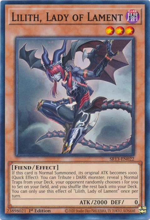 Lilith, Lady of Lament | Yu-Gi-Oh! Wiki | Fandom