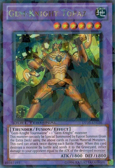 Card Errata:Gem-Knight Topaz | Yu-Gi-Oh! Wiki | Fandom