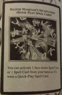 Master Magician's Incantation | Yu-Gi-Oh! Wiki | Fandom