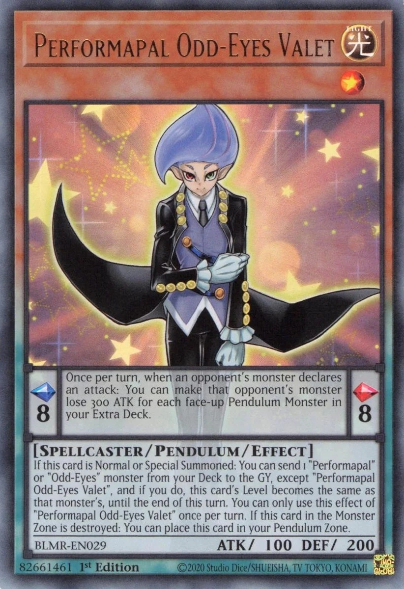 Performapal Odd-Eyes Valet | Wikia Yu-Gi-Oh! tiếng Việt | Fandom
