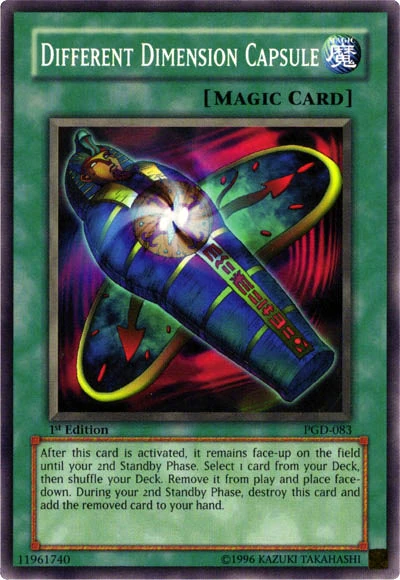 Card Errata:Different Dimension Capsule | Yu-Gi-Oh! Wiki | Fandom