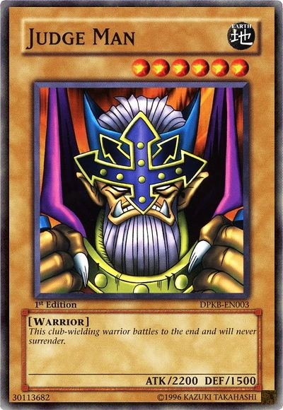 Card Gallery:Judge Man | Yu-Gi-Oh! Wiki | Fandom