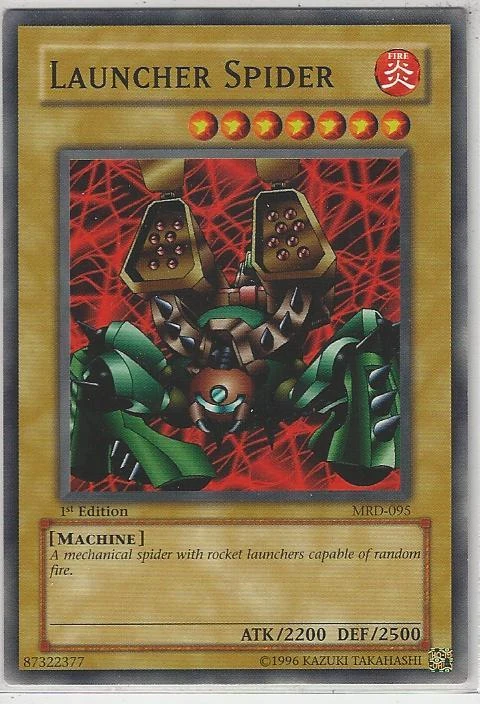 Card Errata:Launcher Spider | Yu-Gi-Oh! Wiki | Fandom
