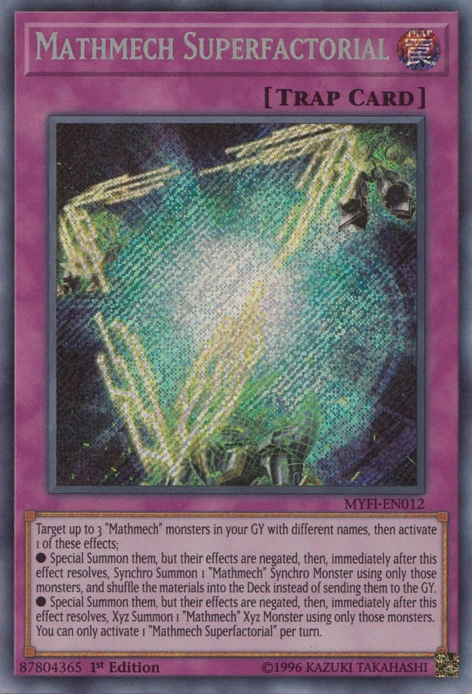 Mathmech Superfactorial | Yu-Gi-Oh! Wiki | Fandom