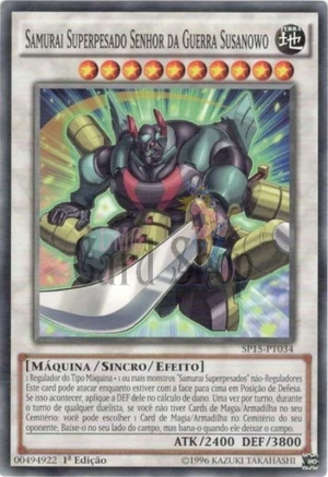 Superheavy Samurai Warlord Susanowo | Yu-Gi-Oh! Wiki | Fandom
