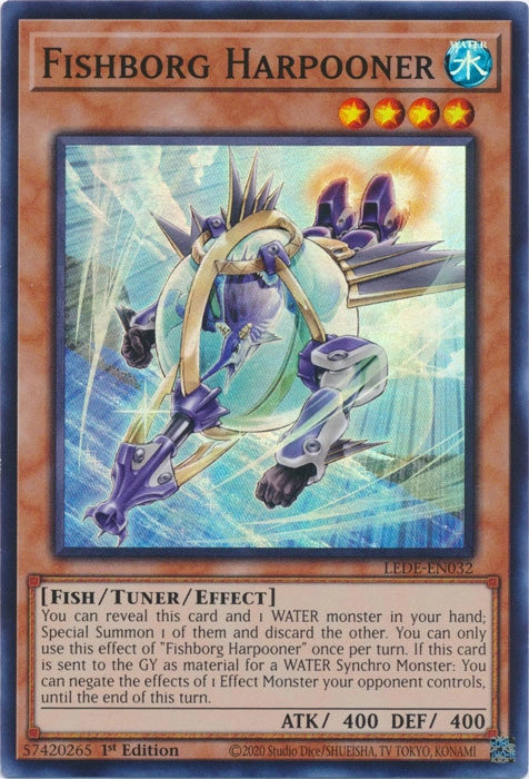 Fishborg Harpooner | Yu-Gi-Oh! Wiki | Fandom