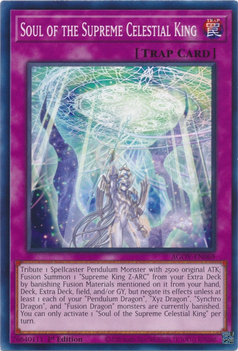 Soul of the Supreme Celestial King | Yu-Gi-Oh! Wiki | Fandom